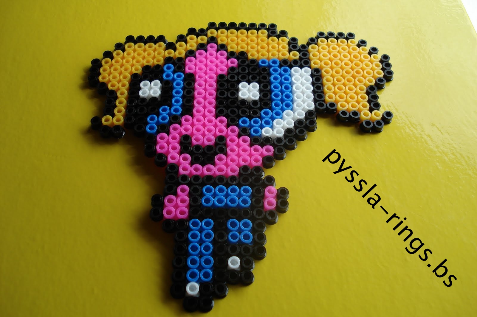 Pyssla-Rings: Pyssla : Powerpuff Girls