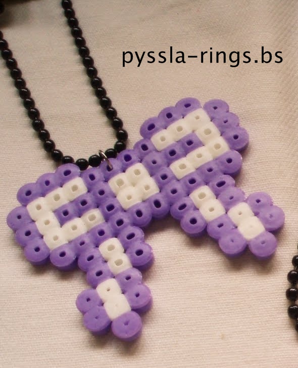 Pyssla-Rings: Pyssla : Bowtie