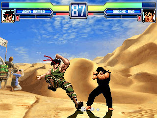 Super Mugen Chars Edit Raros: JOHN RAMBO CHAR EDIT