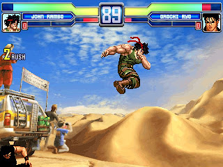 Super Mugen Chars Edit Raros: JOHN RAMBO CHAR EDIT