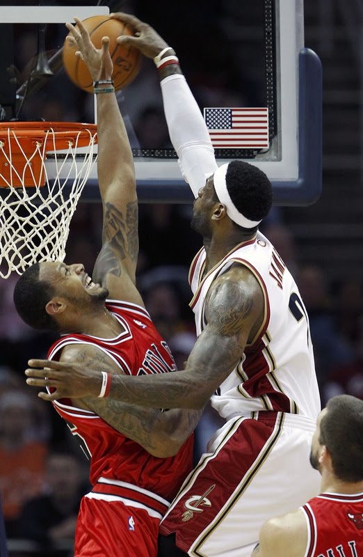 You Got Dunked On: 2010 NBA Playoffs: Lebron James Dunks On James Johnson