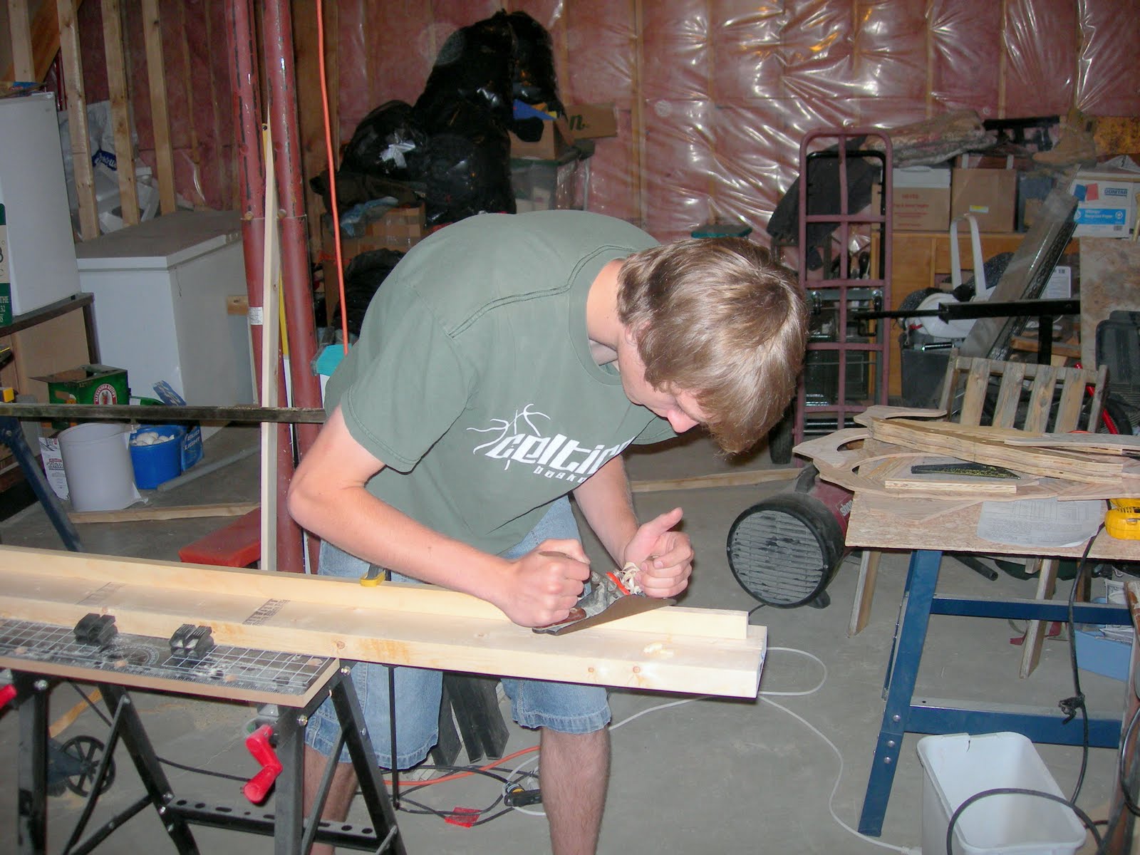 Building the PBK 18 Kayak: Preparation of the Keel