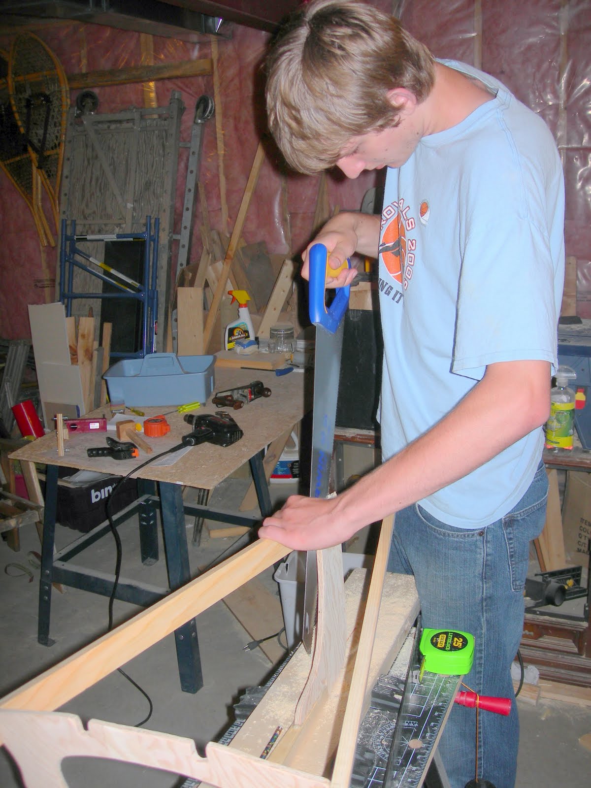 Building the PBK 18 Kayak: Fastening Gunwales to the Posts