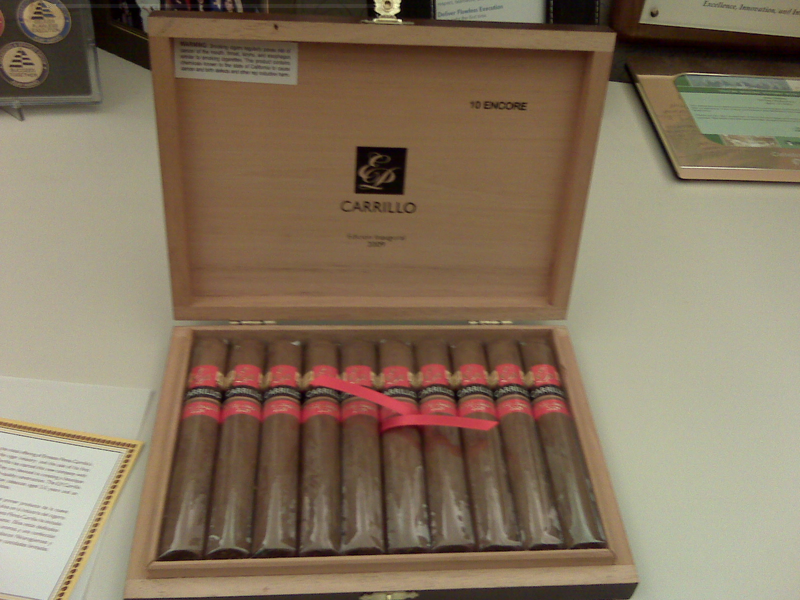StogiEvangelist: Cigar Review: E.P. Carrillo Edición Inaugural 2009 ...