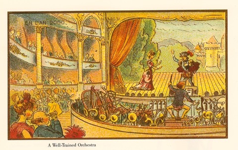 Jean-Marc Côté's Visions of the Year 2000 (1899)