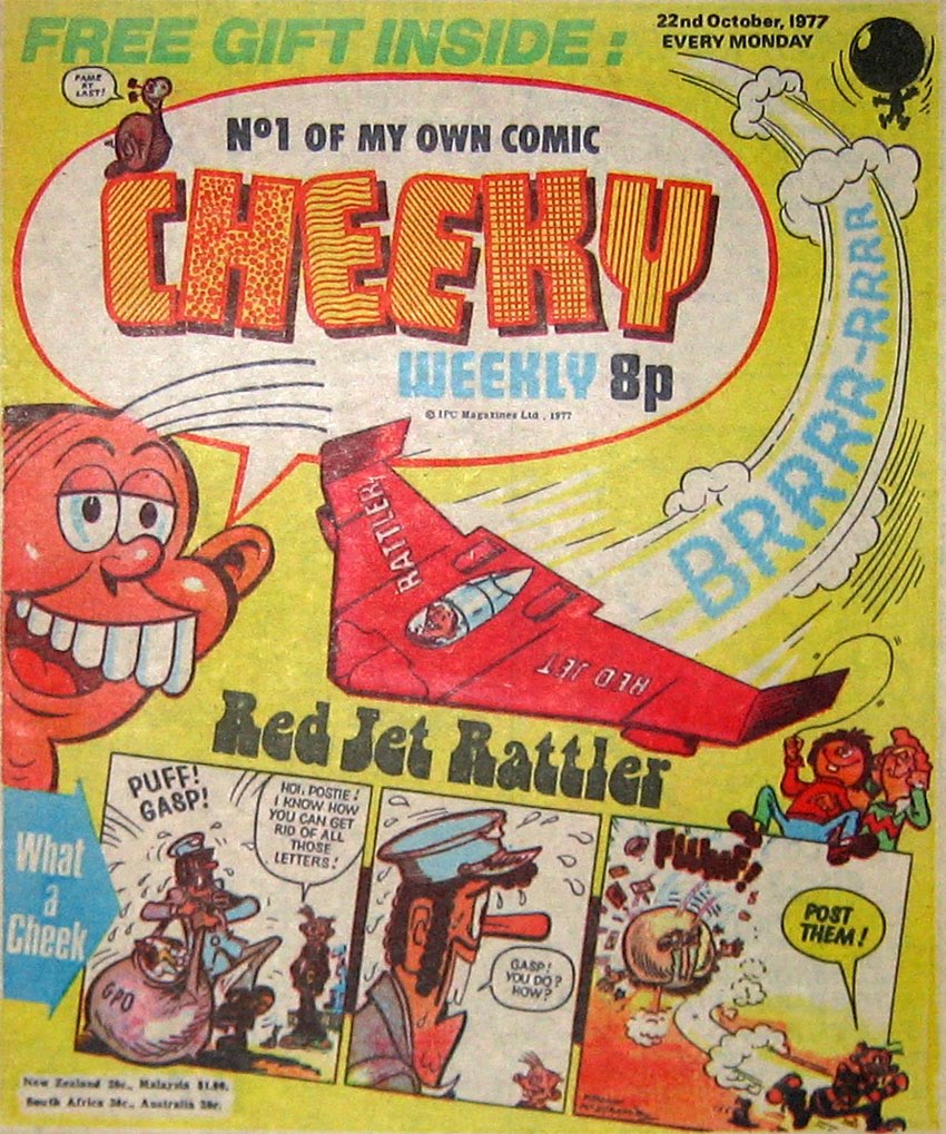 BLIMEY! The Blog of British Comics: Hello Cheeky!