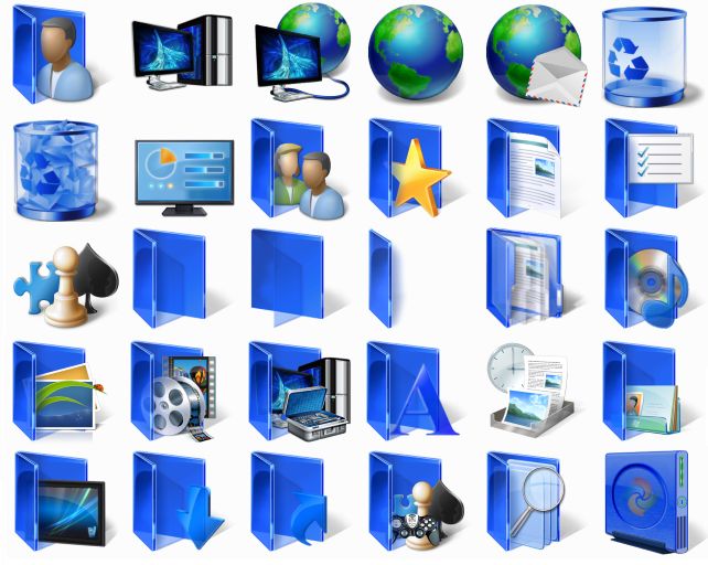 win 7 themes the future is in your hands: icons to costumize your cumputer