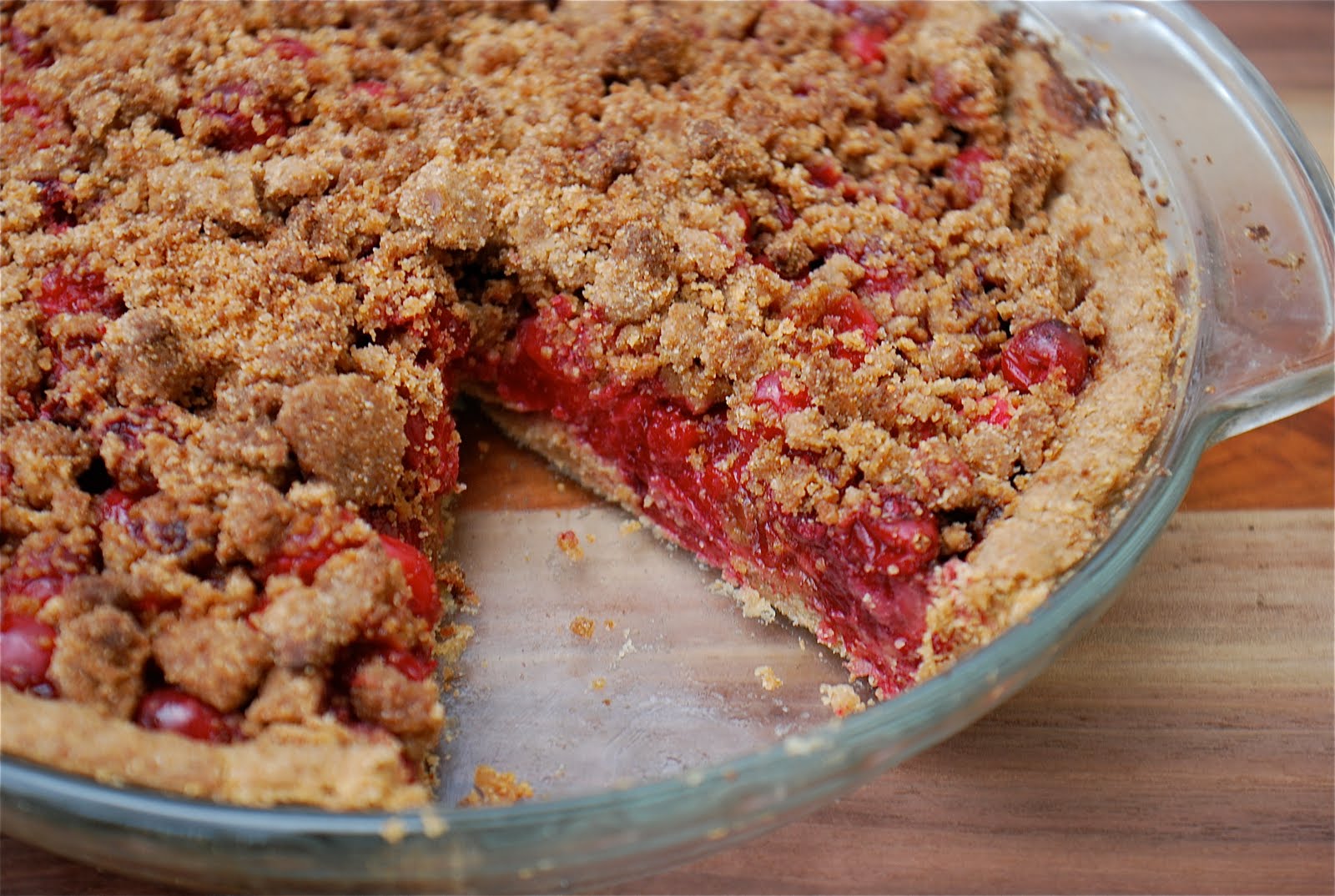 Blue Ridge Baker: Cranberry-Ginger Streusel Pie