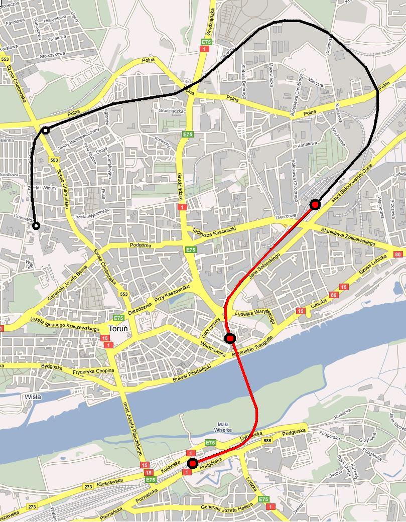 Transport.org.pl: Propozycja reaktywacji kolei miejskiej w Toruniu