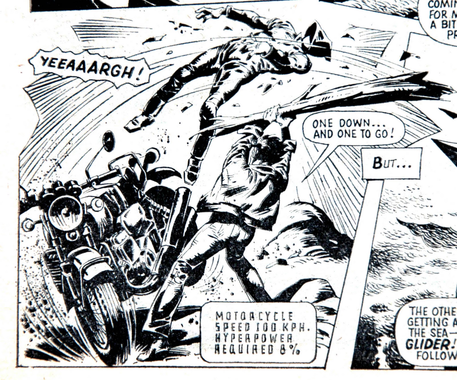 G e o r d i e B i k e r: Motorcycles in Comics - 2000AD