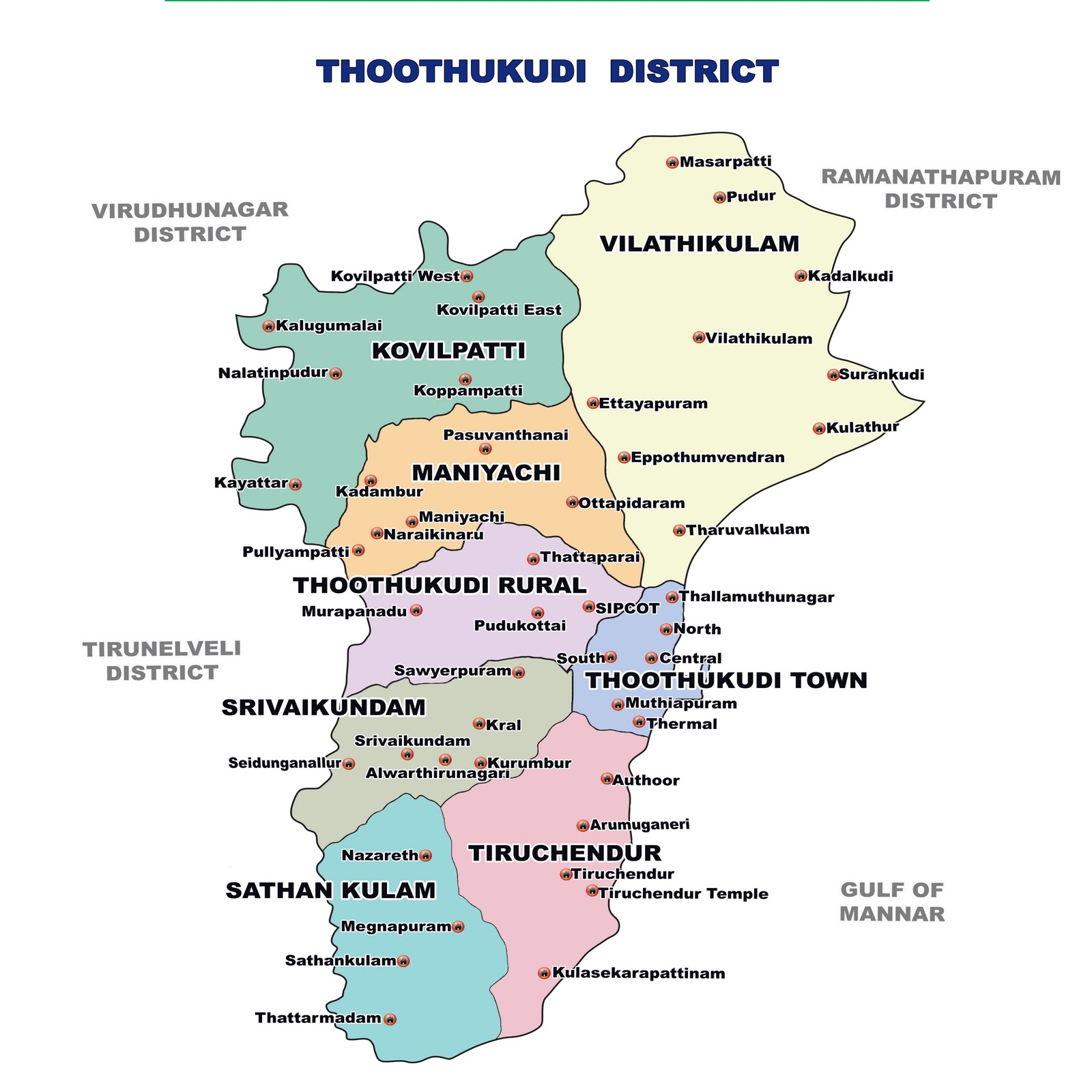 Thoothukudi Yadavargal: Map for Thoothukudi Yadavargal