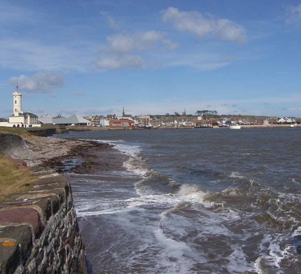 Tour Scotland: April Photograph Coastline Arbroath Scotland