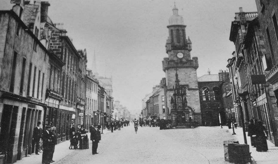 Tour Scotland Photographs: Old Photographs Forres Scotland