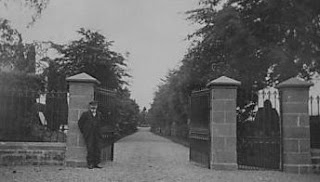 Perthshire: Alyth Cemetery Avenue Perthshire Scotland