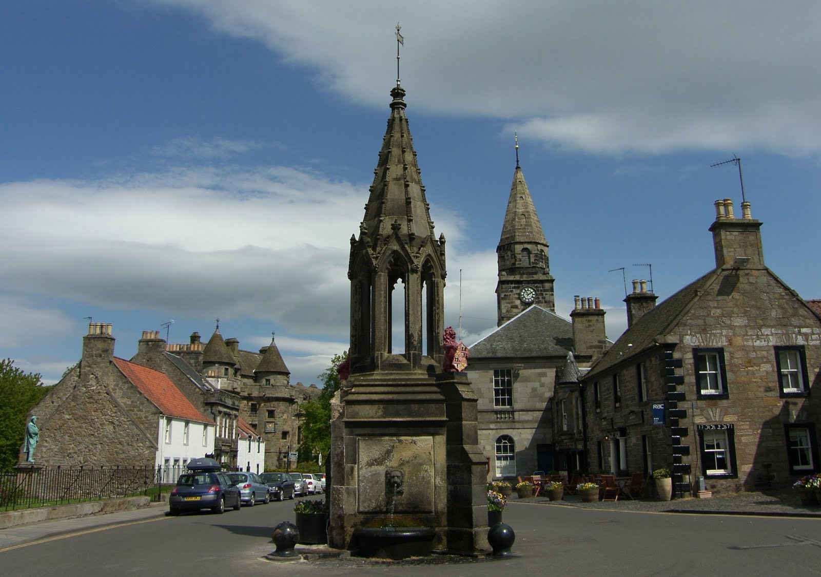 Tour Scotland: June 15th Photograph Falkland Village Scotland Tour Scotland: June 15th Photograph Falkland Village Scotland