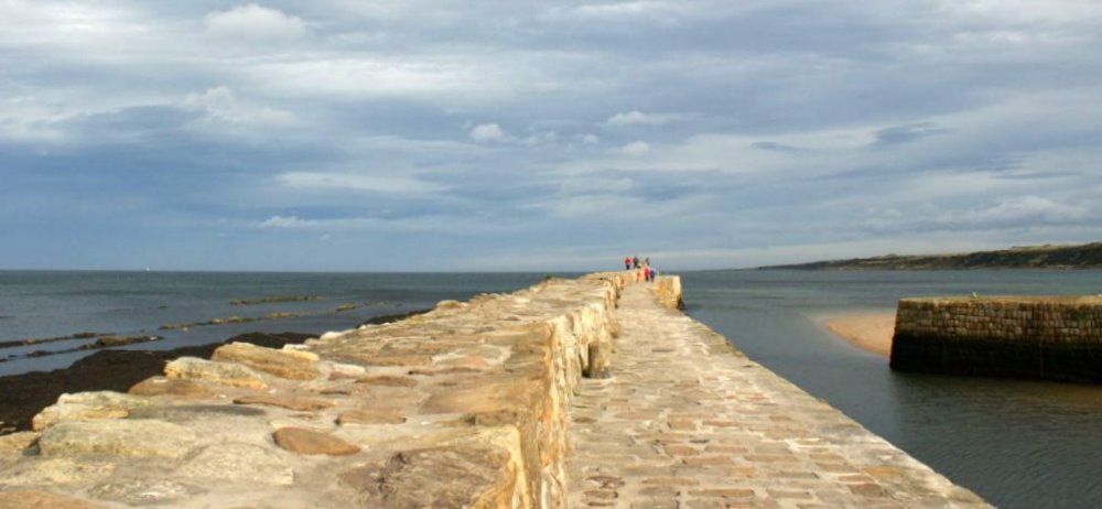 Tour Scotland: June 18th Photograph St Andrews Pier Scotland