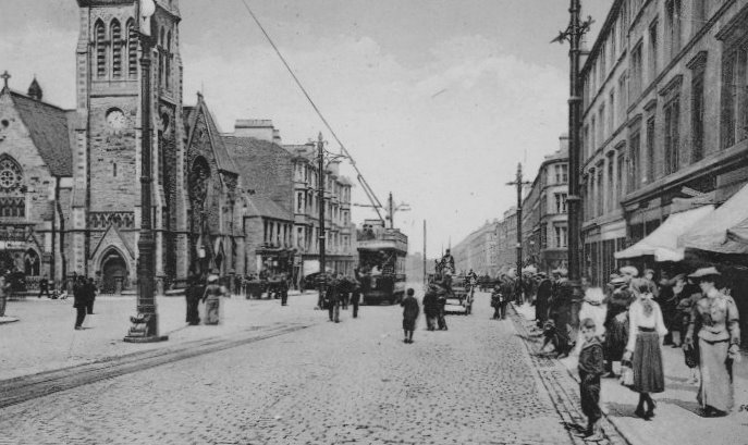 Tour Scotland: Old Photograph Pilrig Edinburgh Scotland