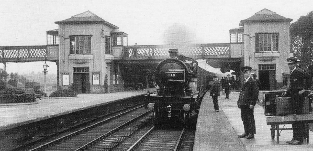 Tour Scotland: Old Photographs Railway Station Gleneagles Scotland
