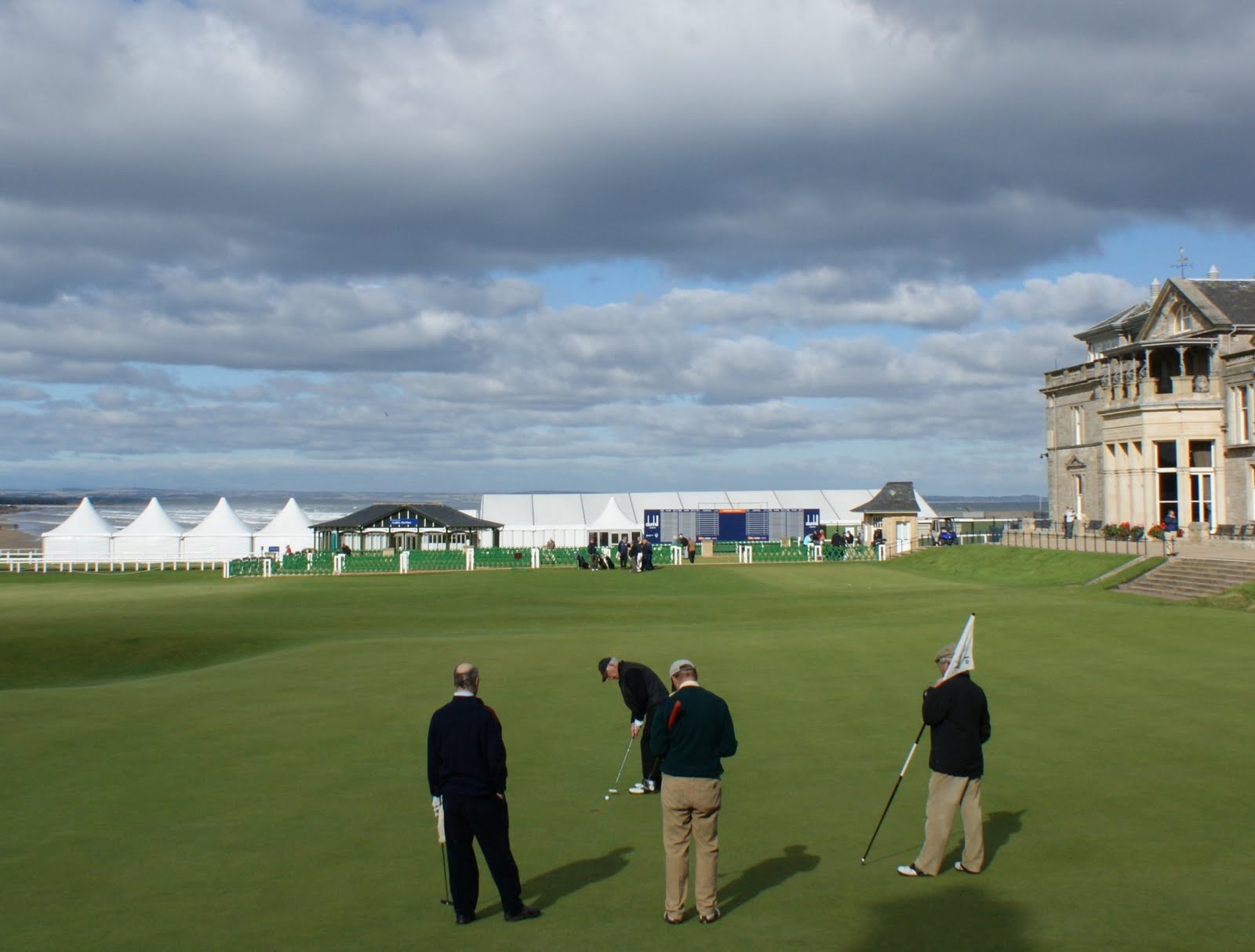 Tour Scotland: Tour Scotland Photograph 18th Green Old Course St ...