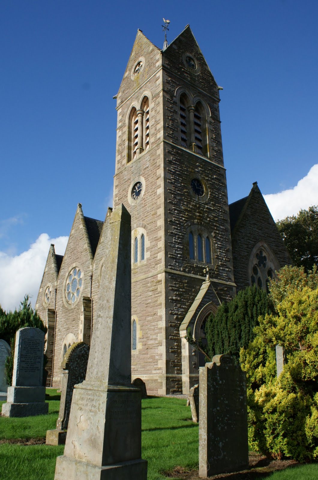 Tour Scotland: Tour Scotland Photograph Parish Church Newtyle