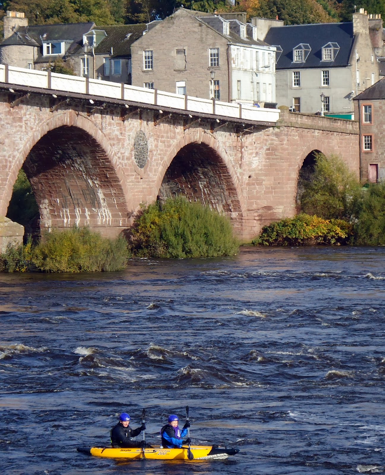 Tour Scotland: October 23rd Photograph Paddle River Tay Tour Scotland