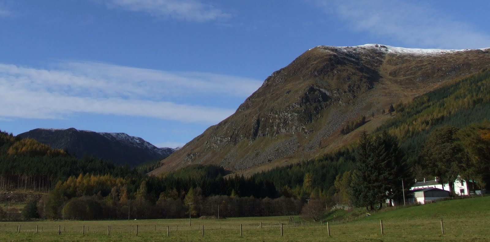 Tour Scotland: October 25th Photographs Glen Clova Scotland