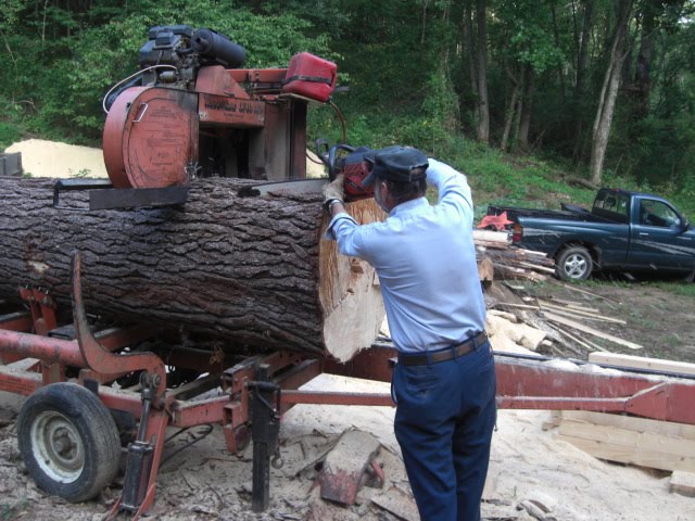 Dana Dee: Portable Sawmill 101: Step by Step Basics