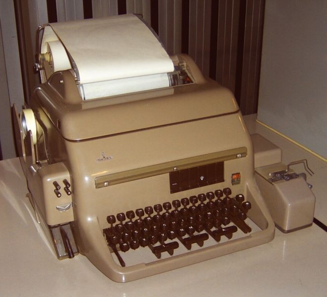 LAS COSAS QUE YA NO SON...: El télex