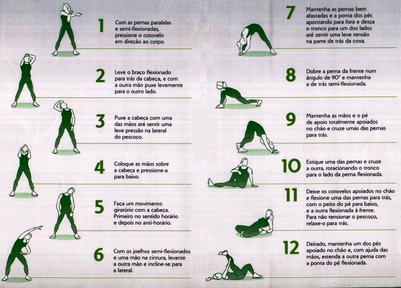 Gabriel Bau: Aquecimento e alongamento ativo básico