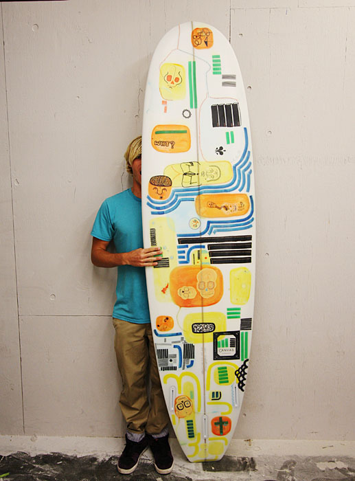 CANVAS SURFBOARDS: Mini Noserider Club