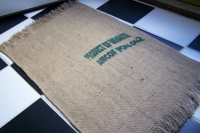 Unique Coffee Bag Rug Tutorial | Maiden Jane