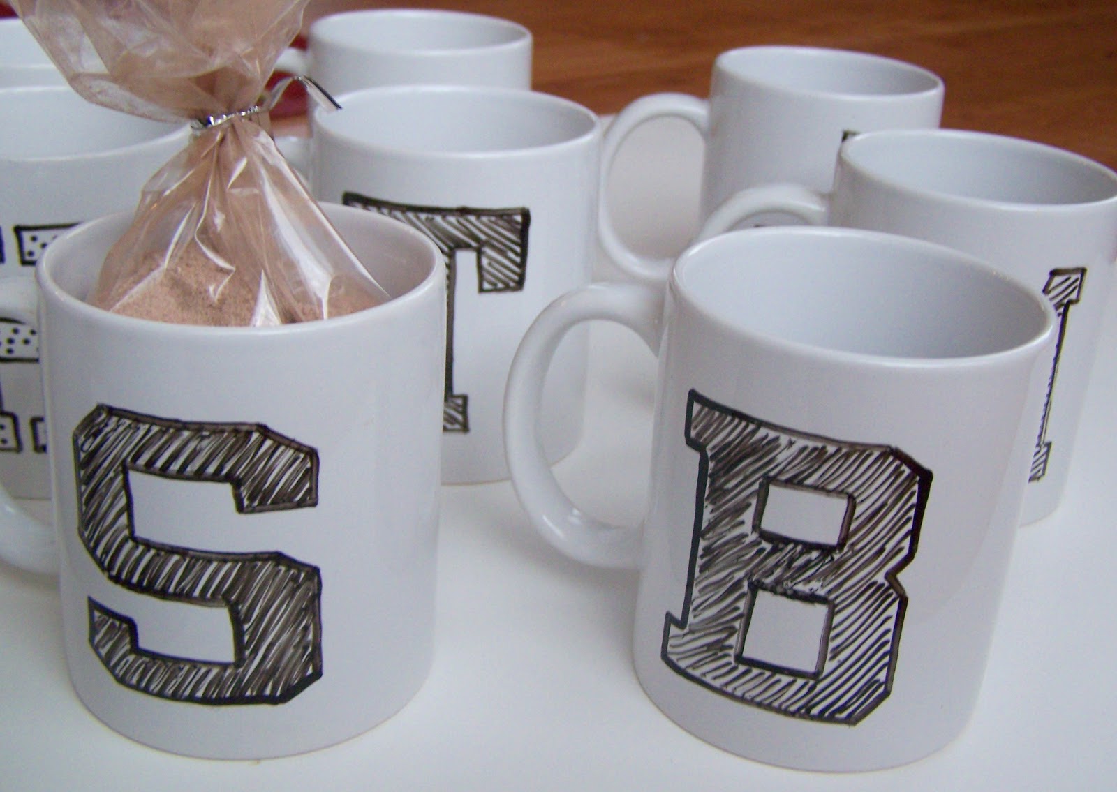 Mug Rugs, Cocoa and Personalized Mugs | Maiden Jane