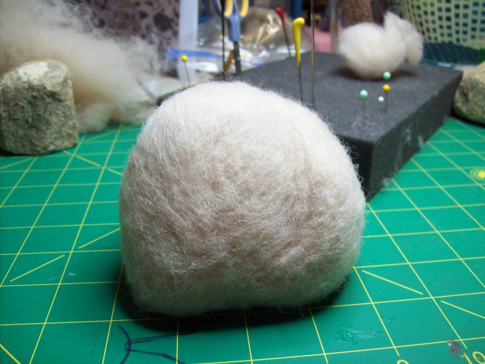 Original Minnesota Rock Heads (Wool Sculptures): The beginning of Aunt ...