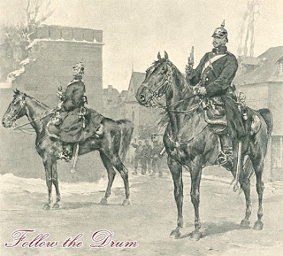 follow the drum: Germany, Prussian Dragoons,c.1870