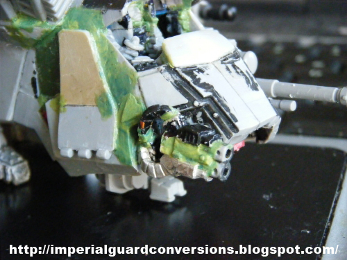 Imperial Guard Hobby: Light Attack Craft Erithacus - part 2