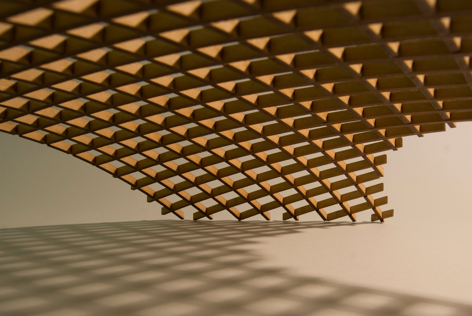 Instant: eggcrate roof