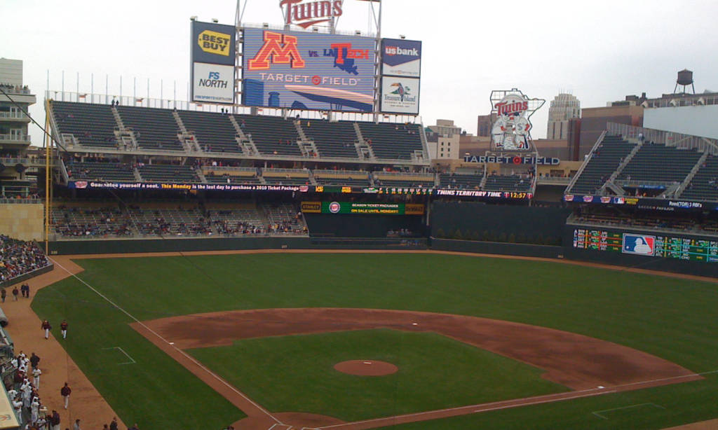 Louisiana Tech University: Minnesota vs Louisiana Tech at the Twins ...