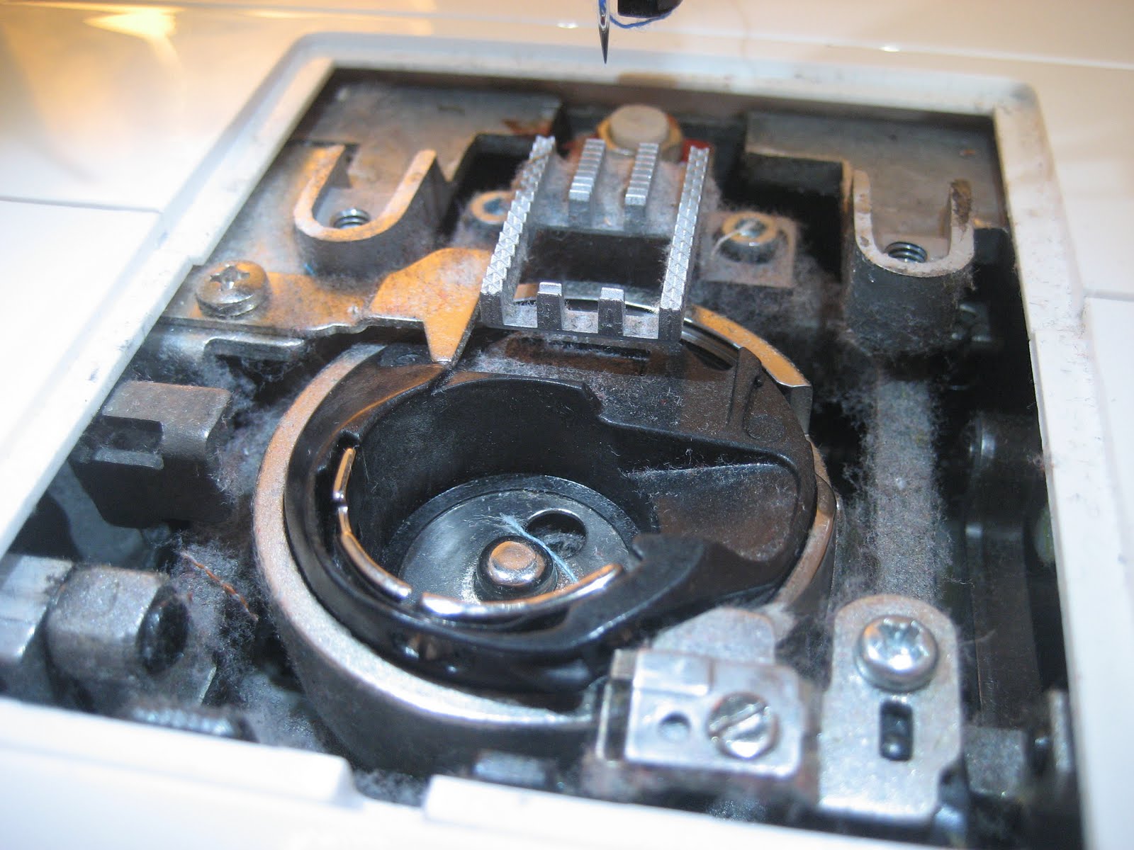 a little gray: Zen and The Art of Sewing Machine Maintenance