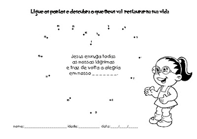 AMOR EM ENSINAR - Plantando a boa semente!: LIGUE OS PONTOS