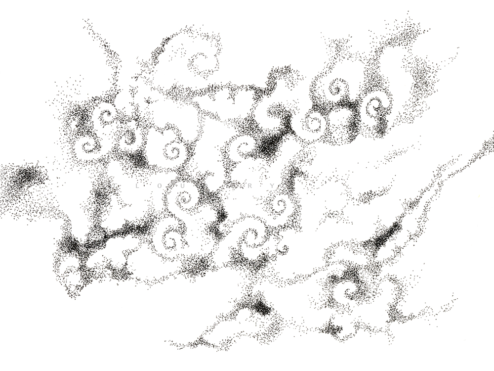 cloudery • pen & ink | 2011: Clouds