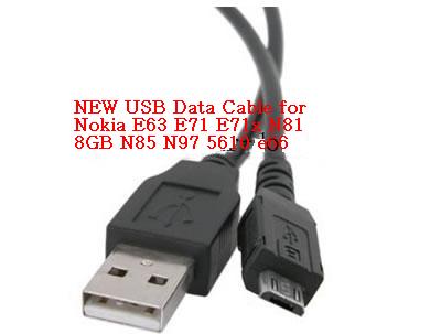 ydtec: USB Data Cable for Nokia E63 E71 E71x N81 8GB