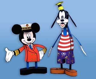 Disney Cruise Line: Sailor Mickey & Goofy Papercraft + Castaway Cay ...