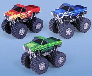 HP Monster Truck Papercraft ~ Paperkraft.net - Free Papercraft, Paper ...