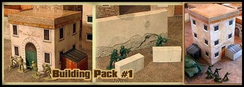 Army Men Papercraft Buildings ~ Paperkraft.net - Free Papercraft, Paper ...