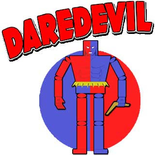 Original Daredevil Papercraft (Superhero) ~ Paperkraft.net - Free ...