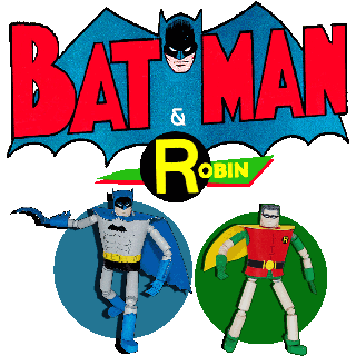 Batman and Robin Papercraft (Christmas Special) ~ Paperkraft.net - Free ...