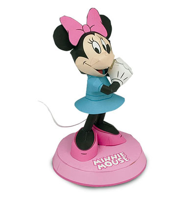 Disney Minnie Mouse Papercraft ~ Paperkraft.net - Free Papercraft ...