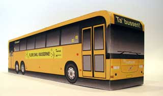Midttrafik City Bus Papercraft ~ Paperkraft.net - Free Papercraft ...
