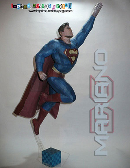 Papercraft - DC Comic - Superman - Papercraft4u | Free Papercrafts ...