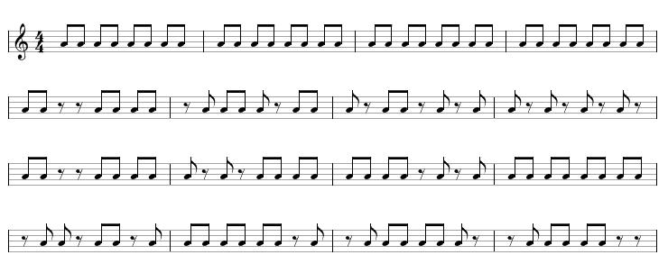 GUITAR TECH :||: Leitura Rítmica - Colcheia